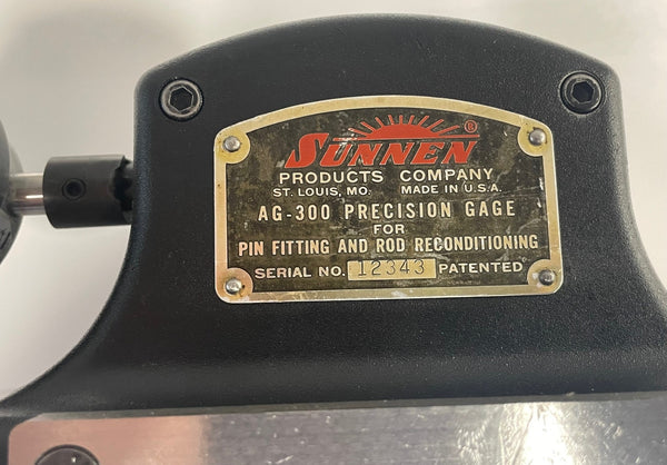 Sunnen AG-300 Pin & Rod Fitting Gage with Mitutoyo 543-392 Digimatic I – Ideal Precision ...