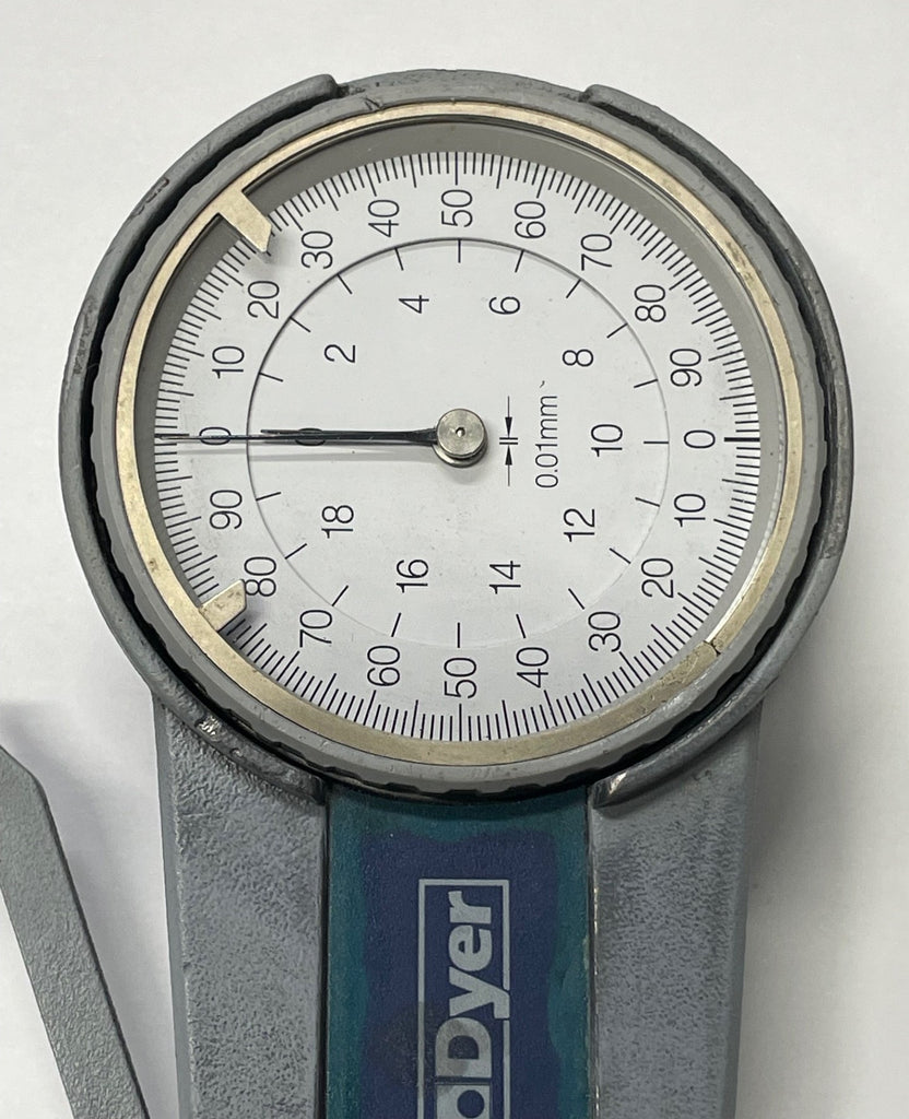 Dyer Gage 301-108 Dial Caliper Gage External Measurement Type, 0-20mm ...