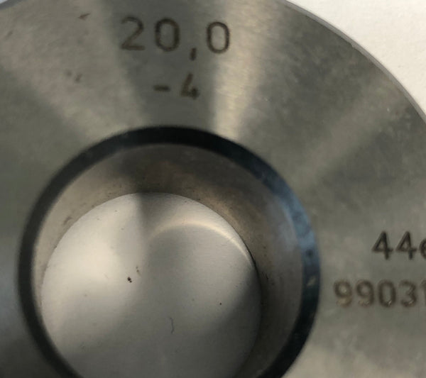 Mahr 20mm Master Setting Ring Size – Ideal Precision Instrument Service ...