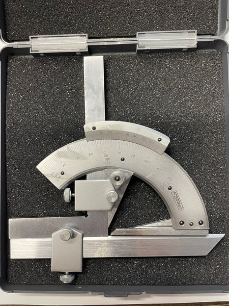 Fowler 52-447-000-0 Universal Bevel Protractor. 0—320° *NEW - OVERSTOC ...