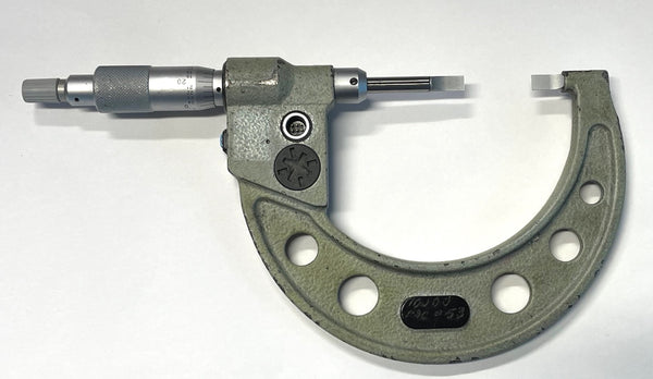 Mitutoyo 422-312 Digimatic Blade Micrometer, 1-2"/25.4-50.8mm, .00005 ...