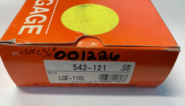 Mitutoyo 542-121 LGF Series Linear Gage, 10mm Range, 0.001mm Resolutio ...