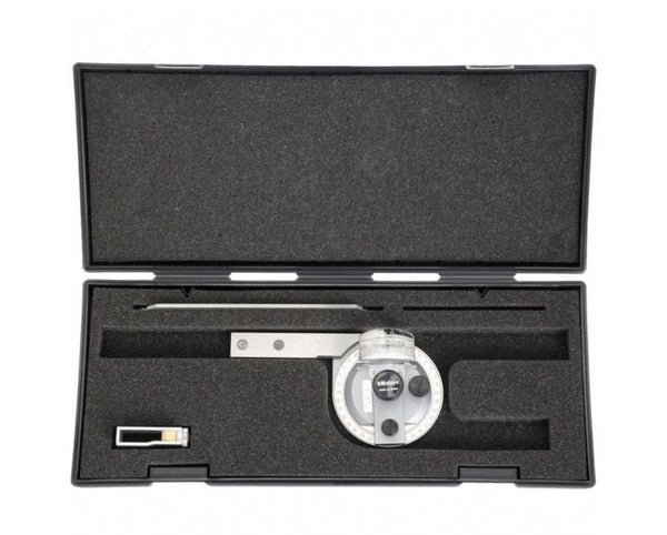 Mitutoyo 187-904-10 Universal Bevel Protractor, 6" Blade, 5 minute Ver ...