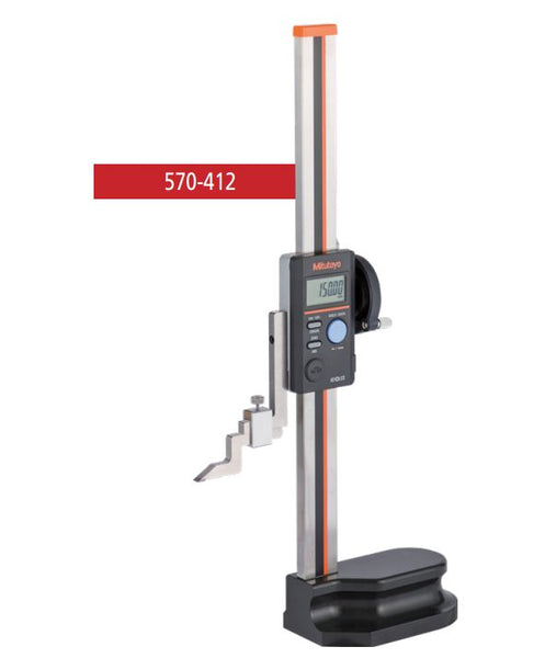 Mitutoyo 570-412 ABSOLUTE Digimatic Height Gage, 0-12"/0-300mm Range ...