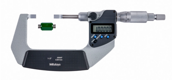 Mitutoyo 422-331-30 Digimatic Blade Micrometer, 1-2"/25.4-50.8mm Range ...
