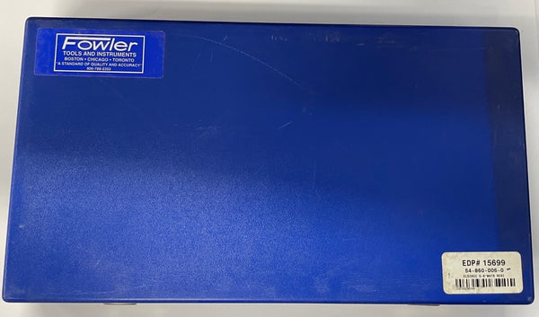 Fowler 54-860-006-0 IP54 Electronic Micrometer, 5-6"/125-150mm Range ...
