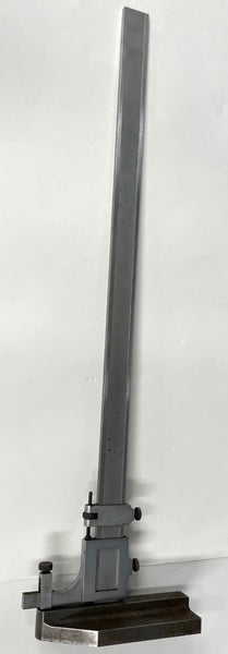 Starrett C454-24 Vernier Height Gage, 0-24" Range, .001" Graduation *U ...